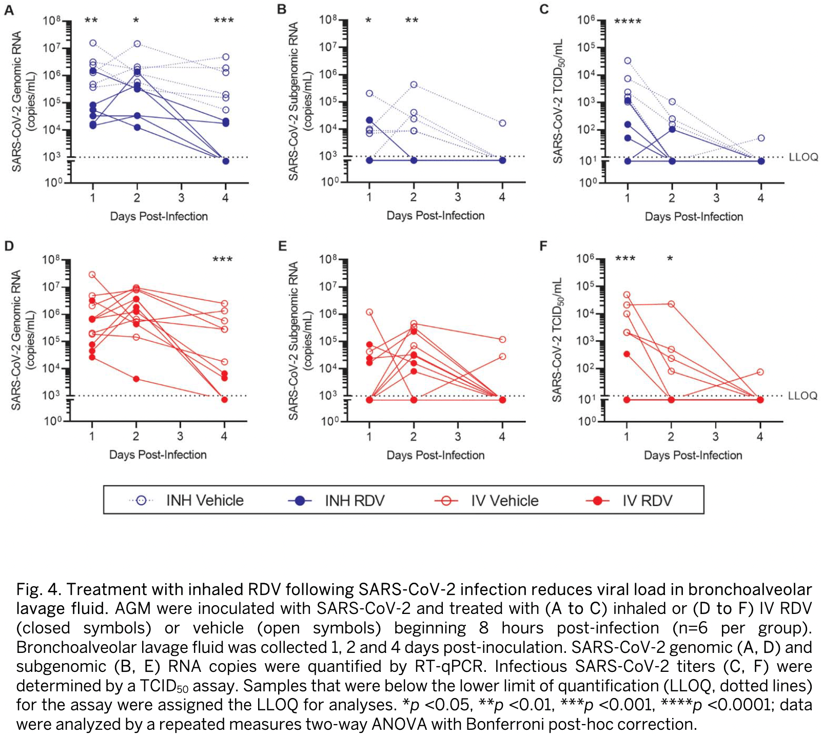 Vermillion: Inhaled remdesivir reduces viral burden in a nonhuman ...