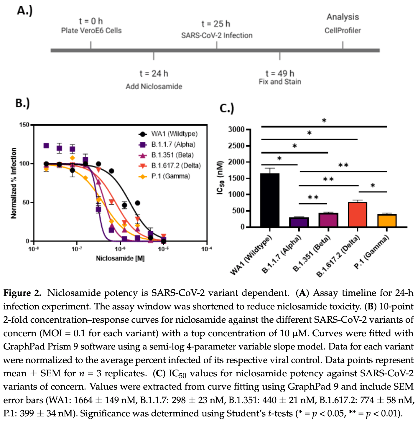 Wotring: In Vitro Evaluation and Mitigation of Niclosamide’s ...